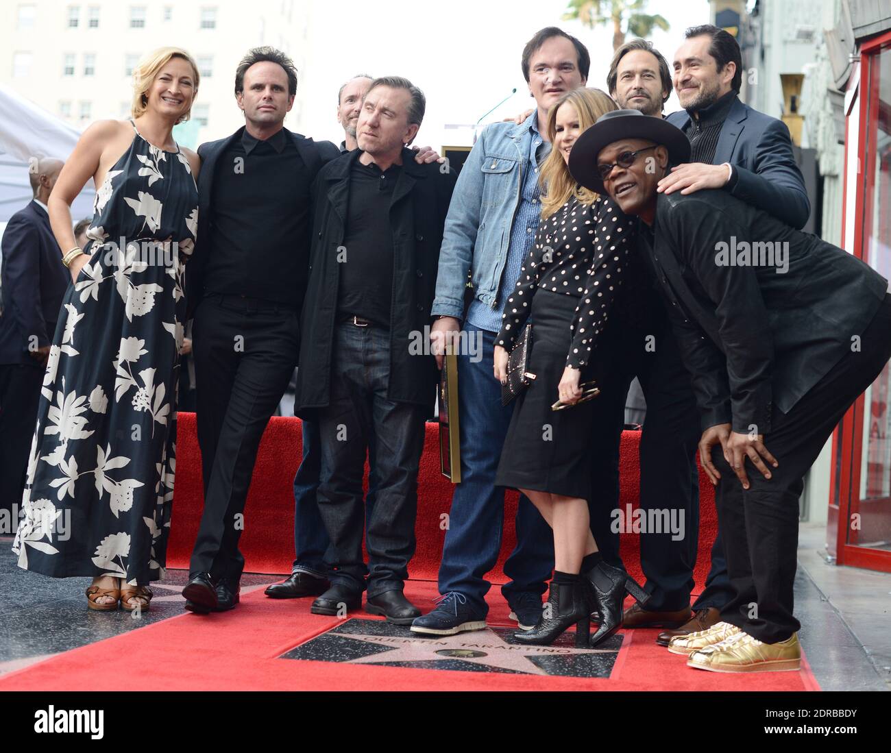 Zoë Bell, Tim Roth, Jennifer Jason Leigh, Demian Bichir and Samuel L ...
