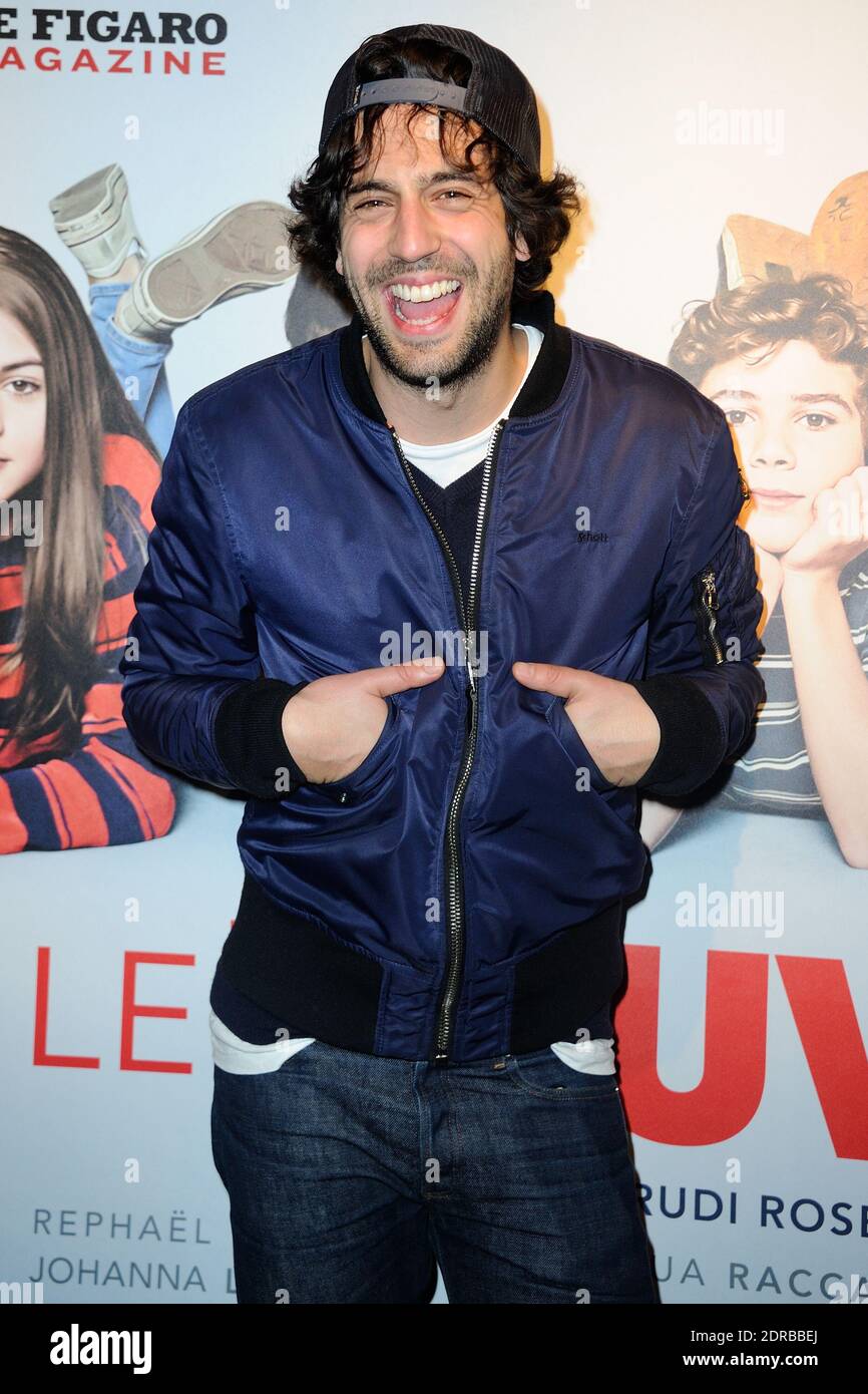 Max Boublil assiste a l'avant-premiere du fim 'Le Nouveau' a l'UGC Cine ...