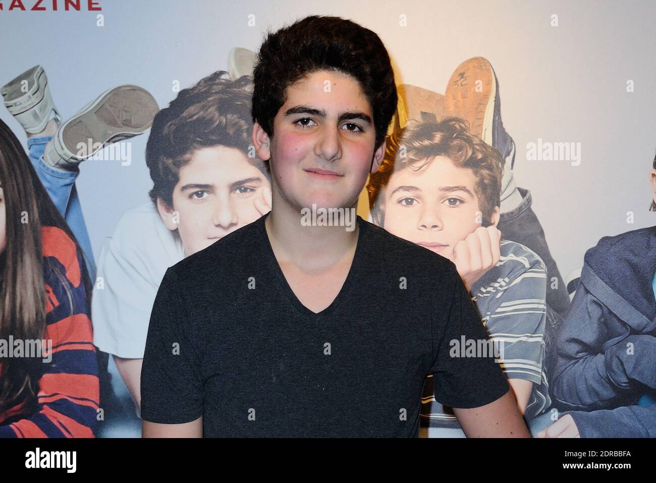 Joshua Raccah assiste a l'avant-premiere du fim 'Le Nouveau' a l'UGC ...