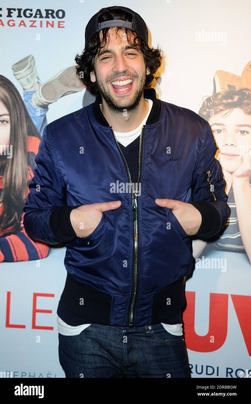 Max Boublil assiste a l'avant-premiere du fim 'Le Nouveau' a l'UGC Cine ...