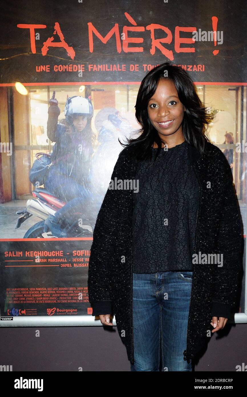 Priscilla Adade assiste a l'avant-premiere du film Ta Mere au Cinema ...