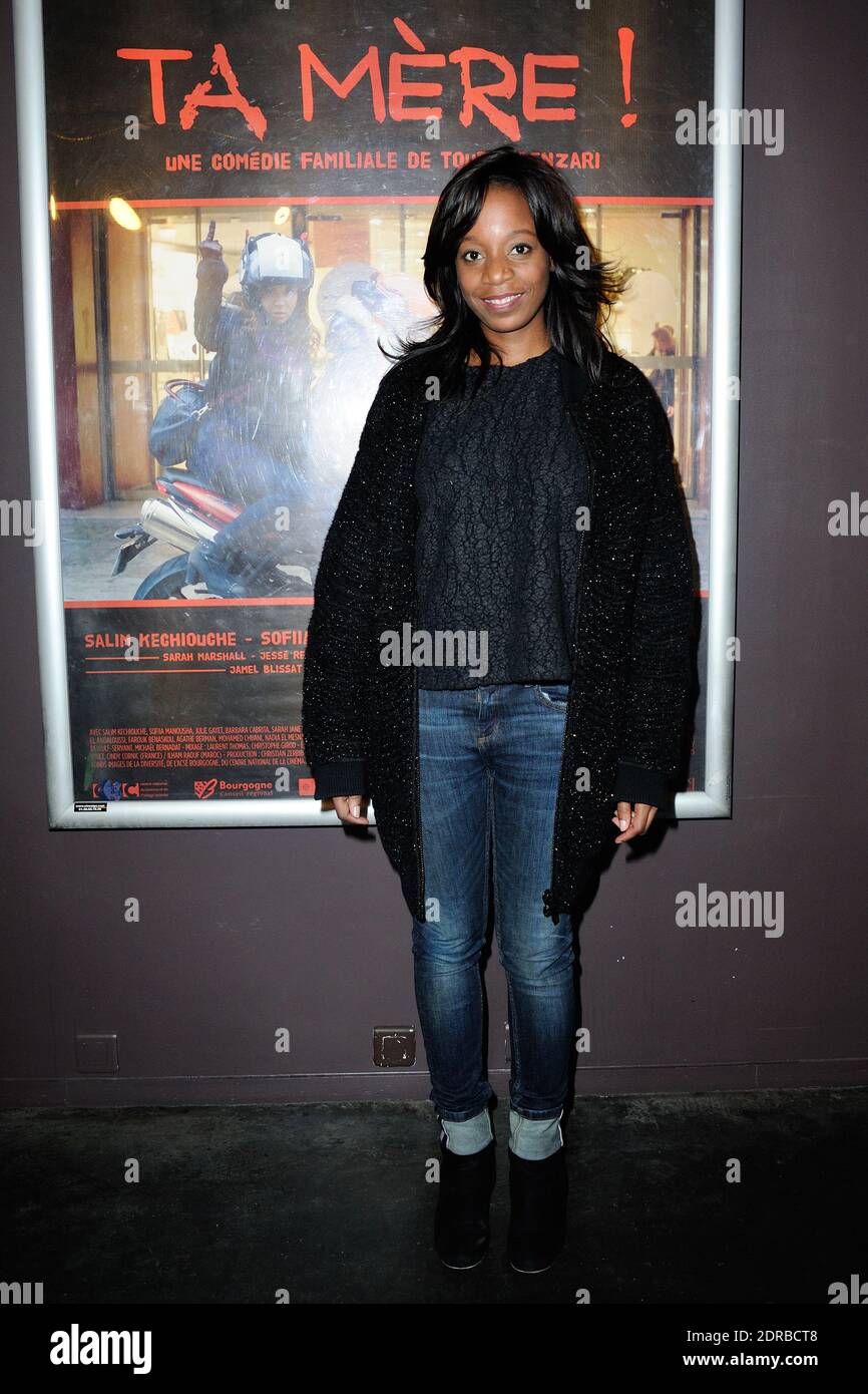 Priscilla Adade assiste a l'avant-premiere du film Ta Mere au Cinema ...