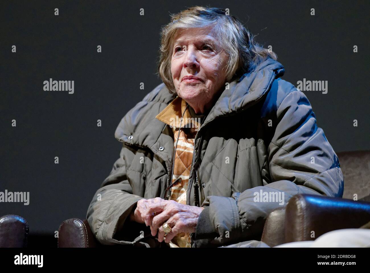 COMPIEGNE, FRANCE - NOVEMBER 14: French film-maker Nelly Kaplan attends ...