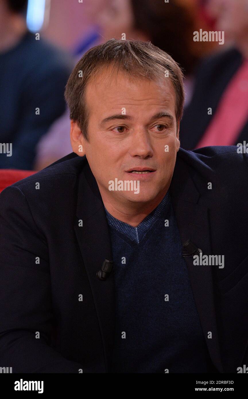 Stephane Henon at the taping of Vivement Dimanche in Paris, France ...