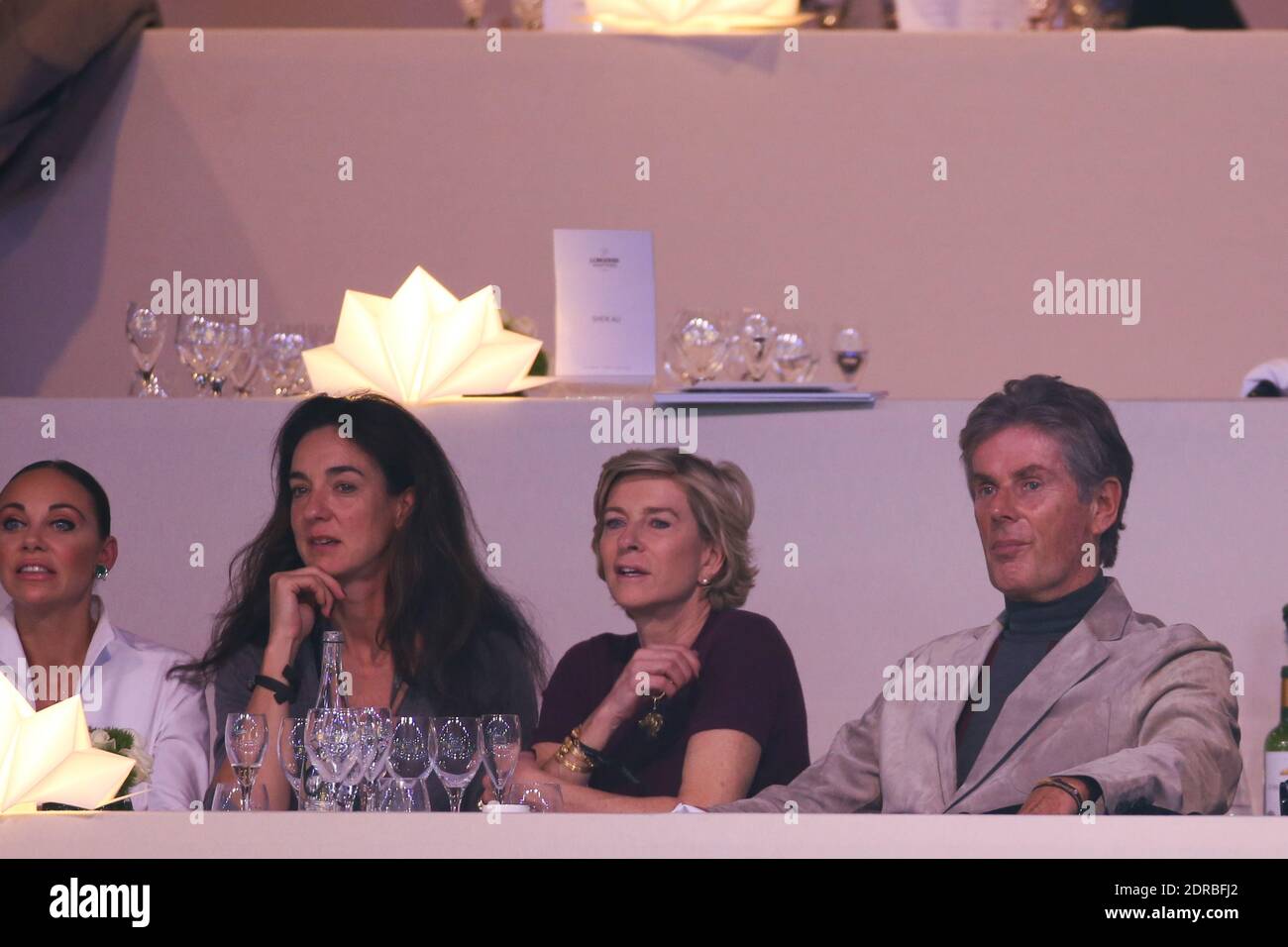 DOMINIQUE DESSEIGNE ET SA COMPAGNE ALEXANDRA CARDINAL (TOUT A GAUCHE ...