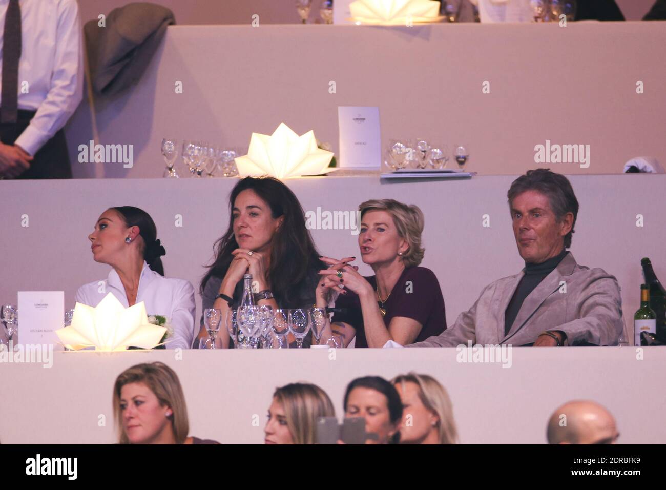 DOMINIQUE DESSEIGNE ET SA COMPAGNE ALEXANDRA CARDINAL (TOUT A GAUCHE ...