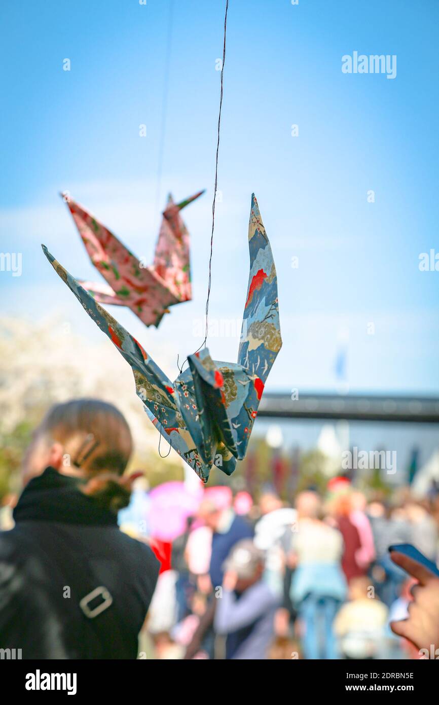 Japanese festival origami hi-res stock photography and images - Alamy