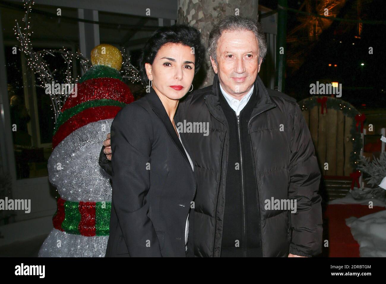MICHEL DRUCKER, RACHIDA DATI - INAUGURATION DES CHALETS DE NOEL ET DE ...