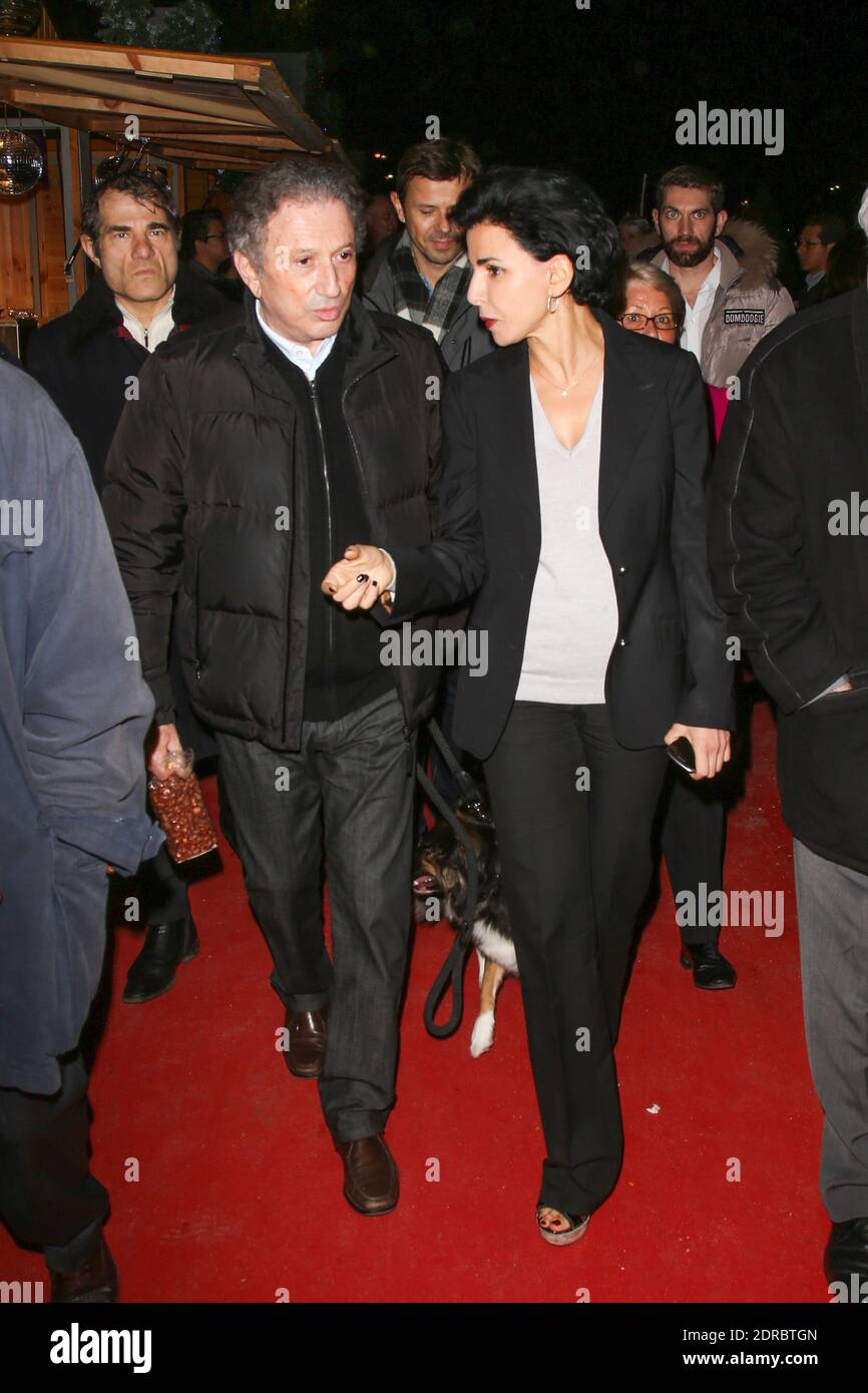 MICHEL DRUCKER, RACHIDA DATI - INAUGURATION DES CHALETS DE NOEL ET DE ...