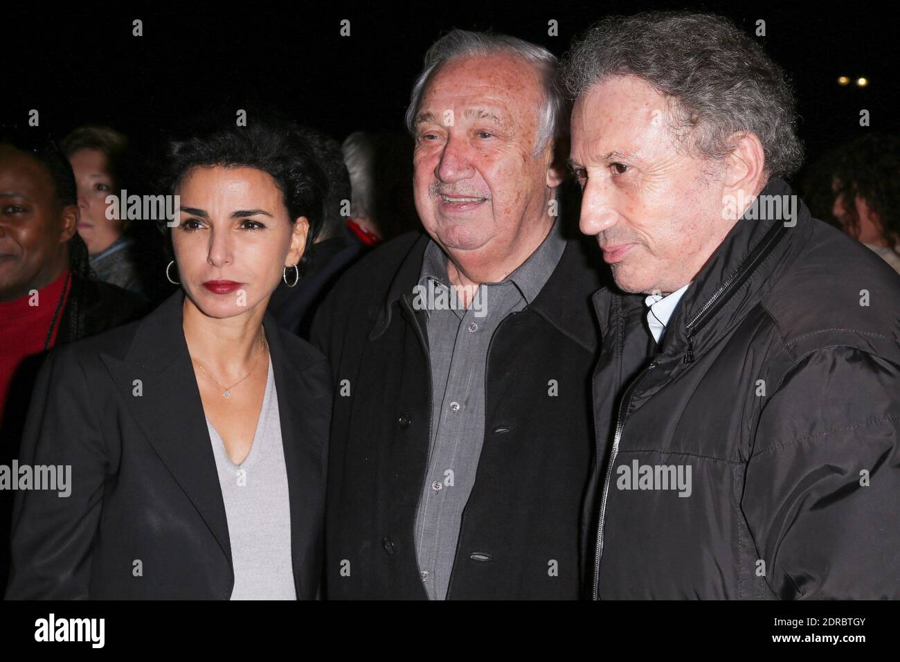 RACHIDA DATI, MARCEL CAMPION, MICHEL DRUCKER - INAUGURATION DES CHALETS ...