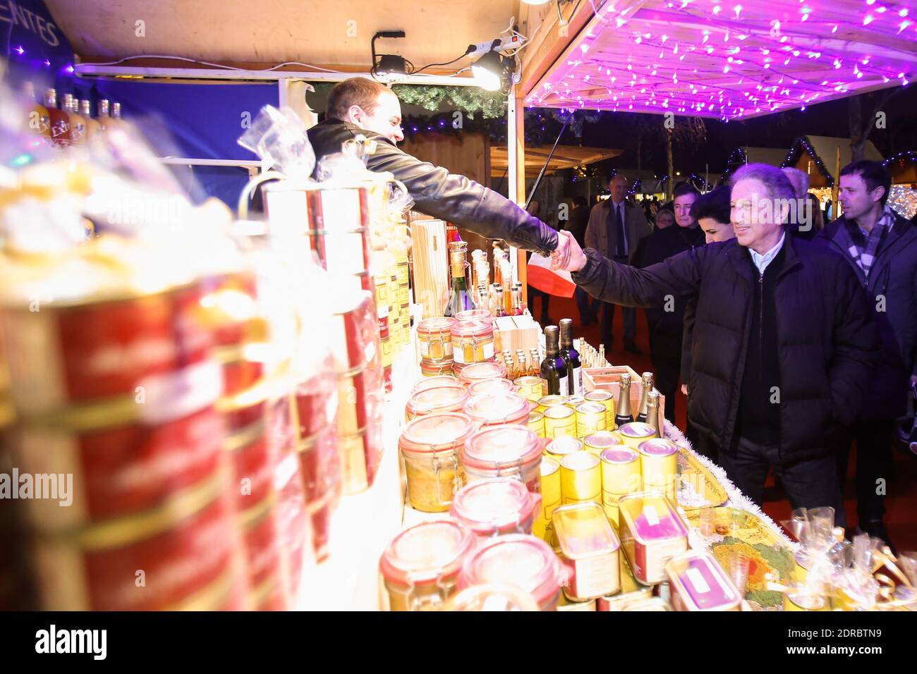 MICHEL DRUCKER - INAUGURATION DES CHALETS DE NOEL ET DE LA PATINOIRE DE ...