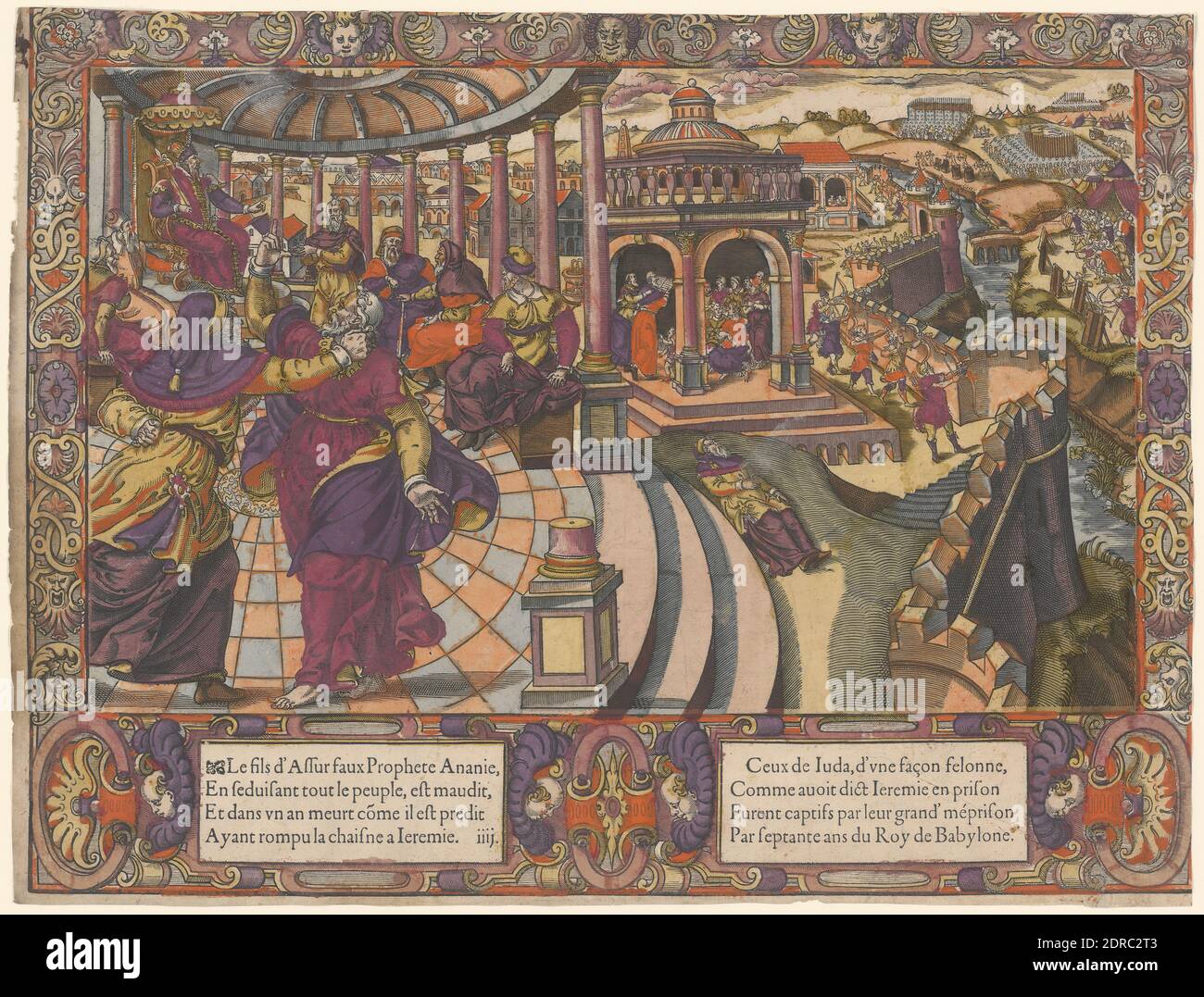 Le peuple de juda est captif en babylone hi-res stock photography and ...