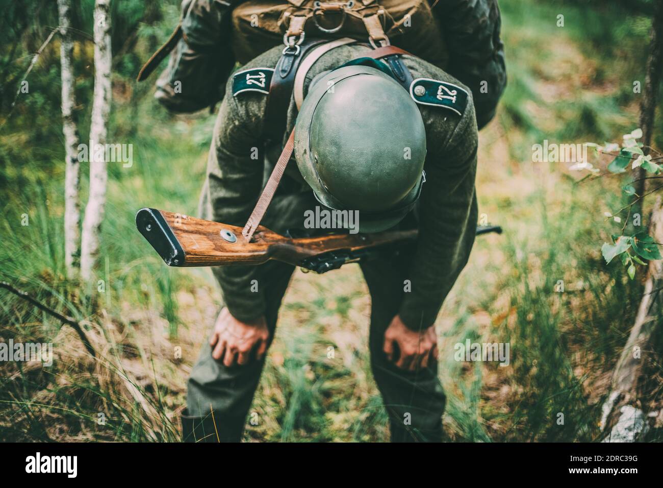 Tired Soldier High Resolution Stock Photography and Images - Alamy