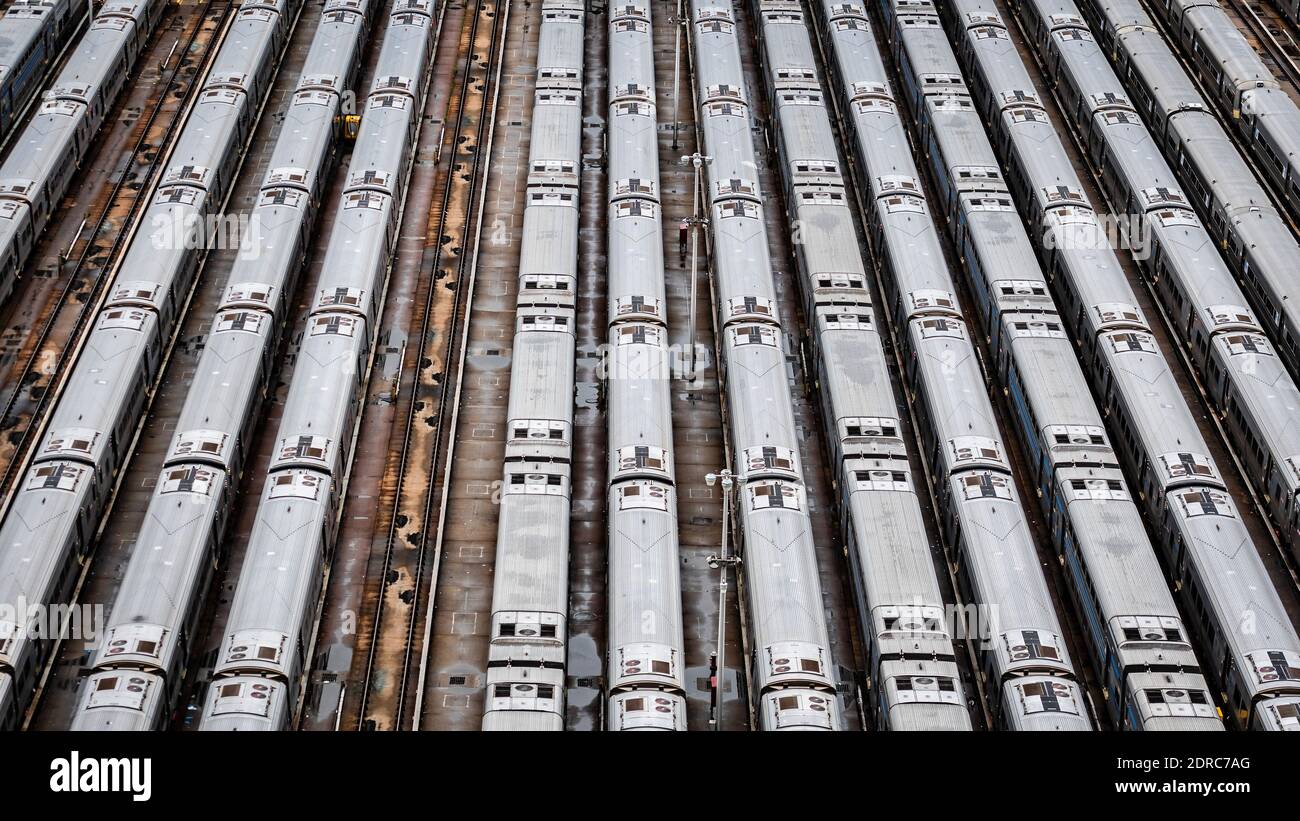 Hudson yards aerial hi-res stock photography and images - Alamy