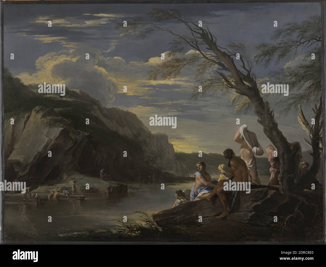 Italian landscape paintings hi-res stock photography and images - Alamy