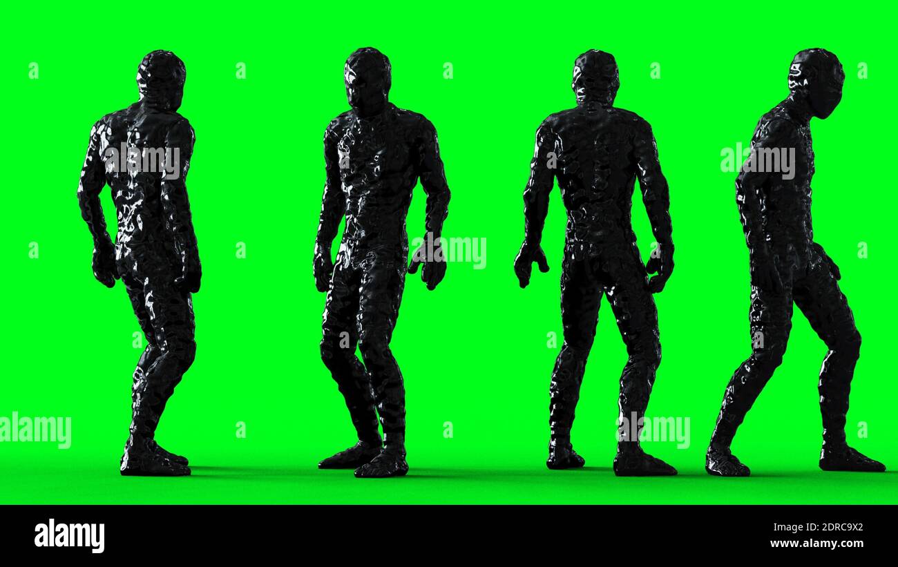 Petrolium oil man character animation hi-res stock photography and ...