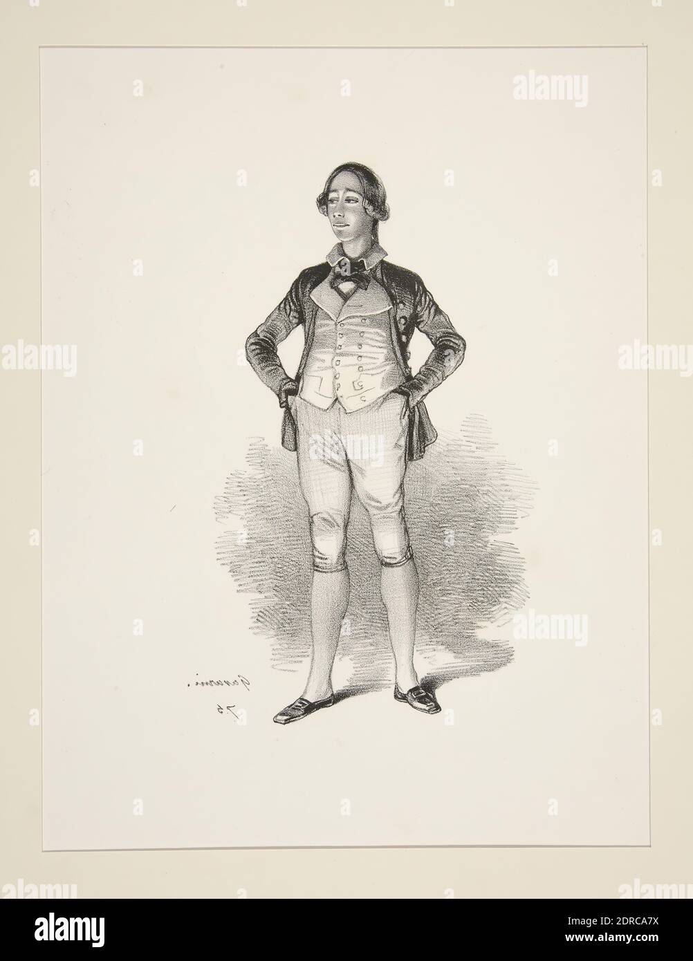 Artist: Paul Gavarni, French, 1804–1866, Alcide Tousez, Lithograph ...