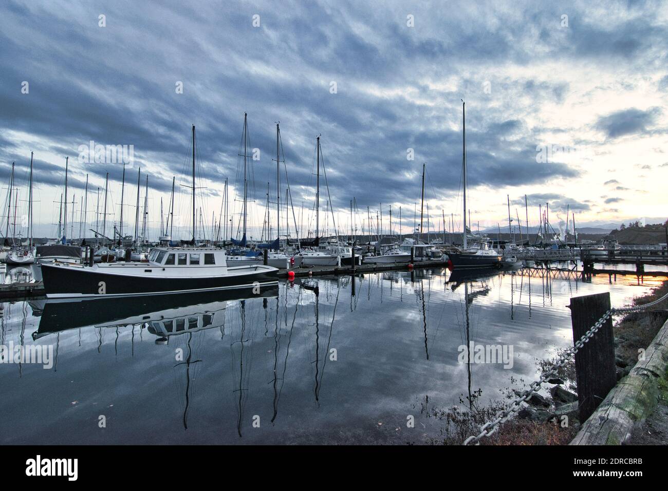 Boat harbor port townsend hi-res stock photography and images - Alamy