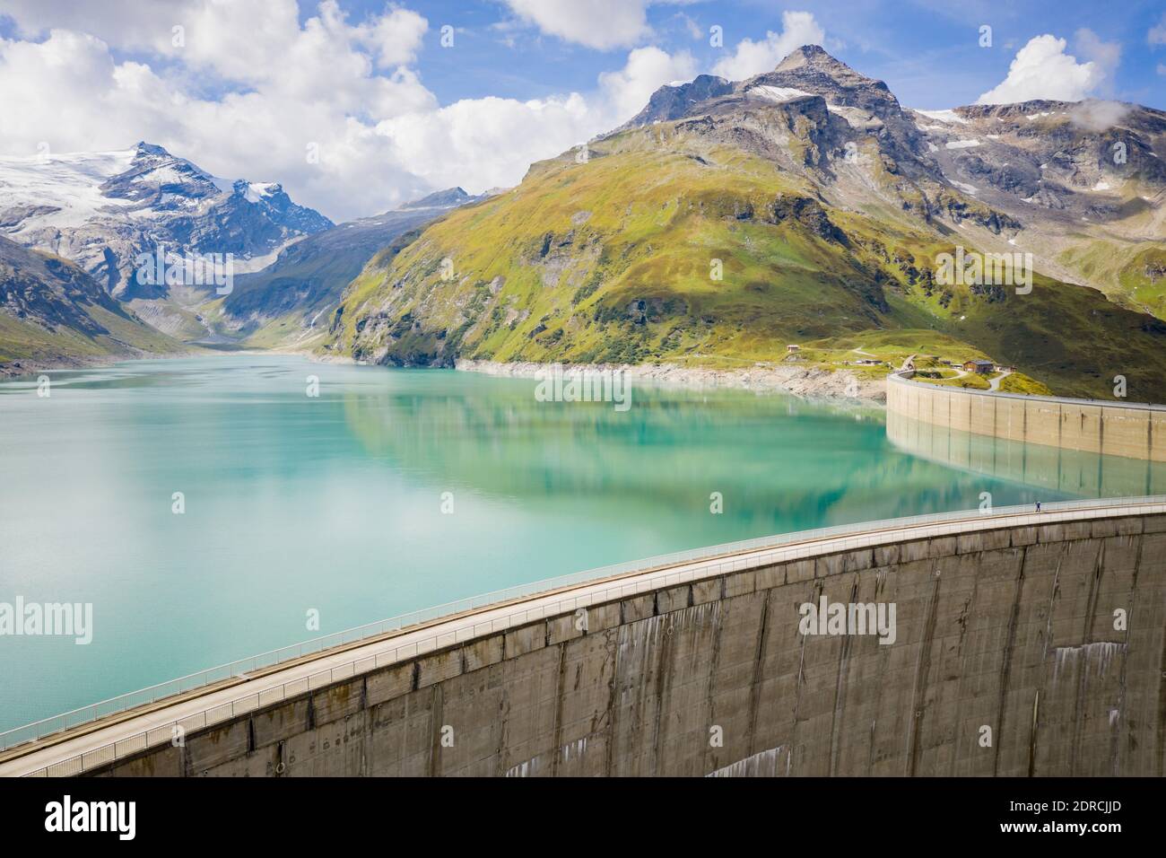 Kaprun reservoirs aerial view hi-res stock photography and images - Alamy