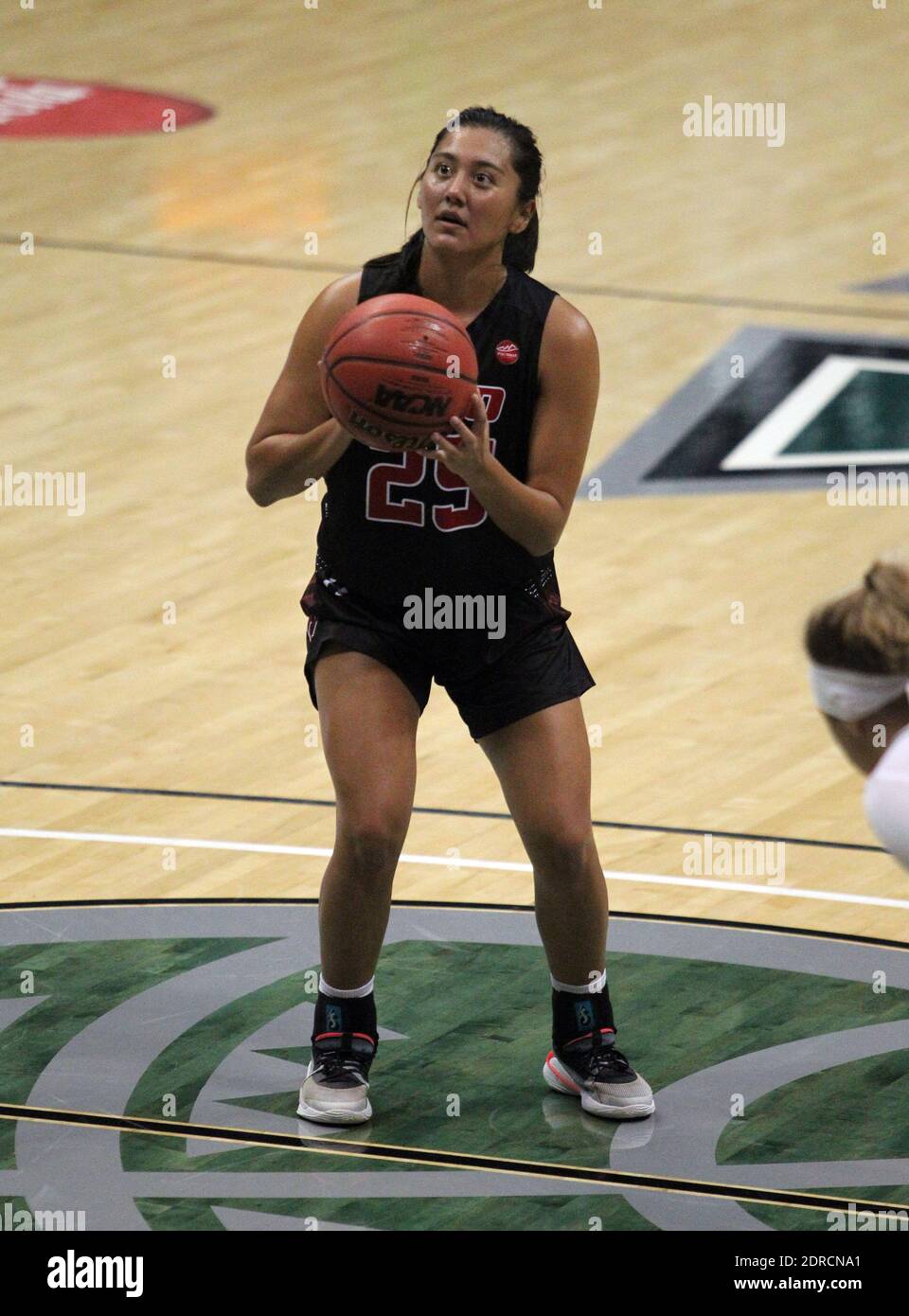 December 20, 2020 - Hawaii -Hilo Vulcans guard Jenna Waki #25 shoots a ...