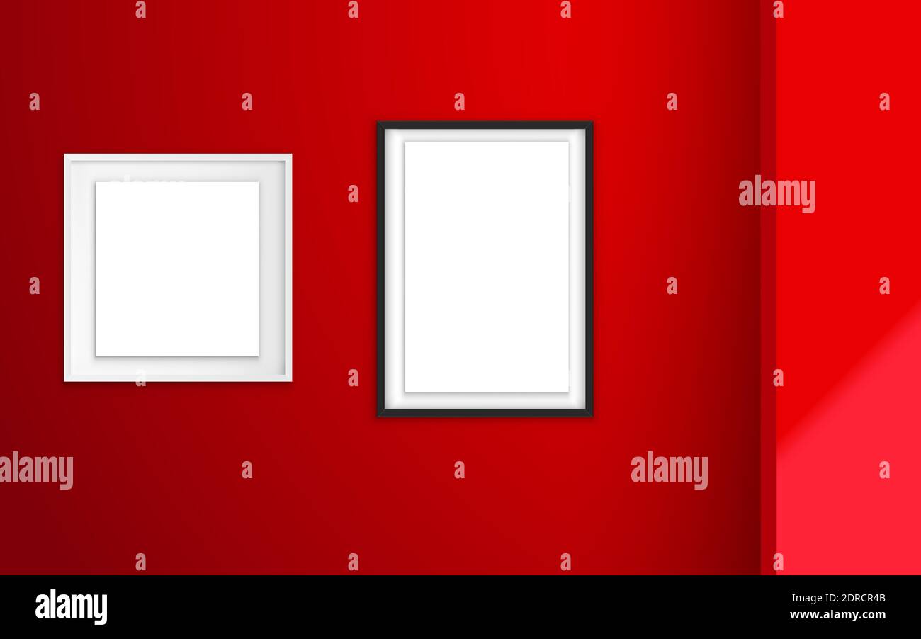 Christmas tree interior red white Stock Vector Images - Alamy