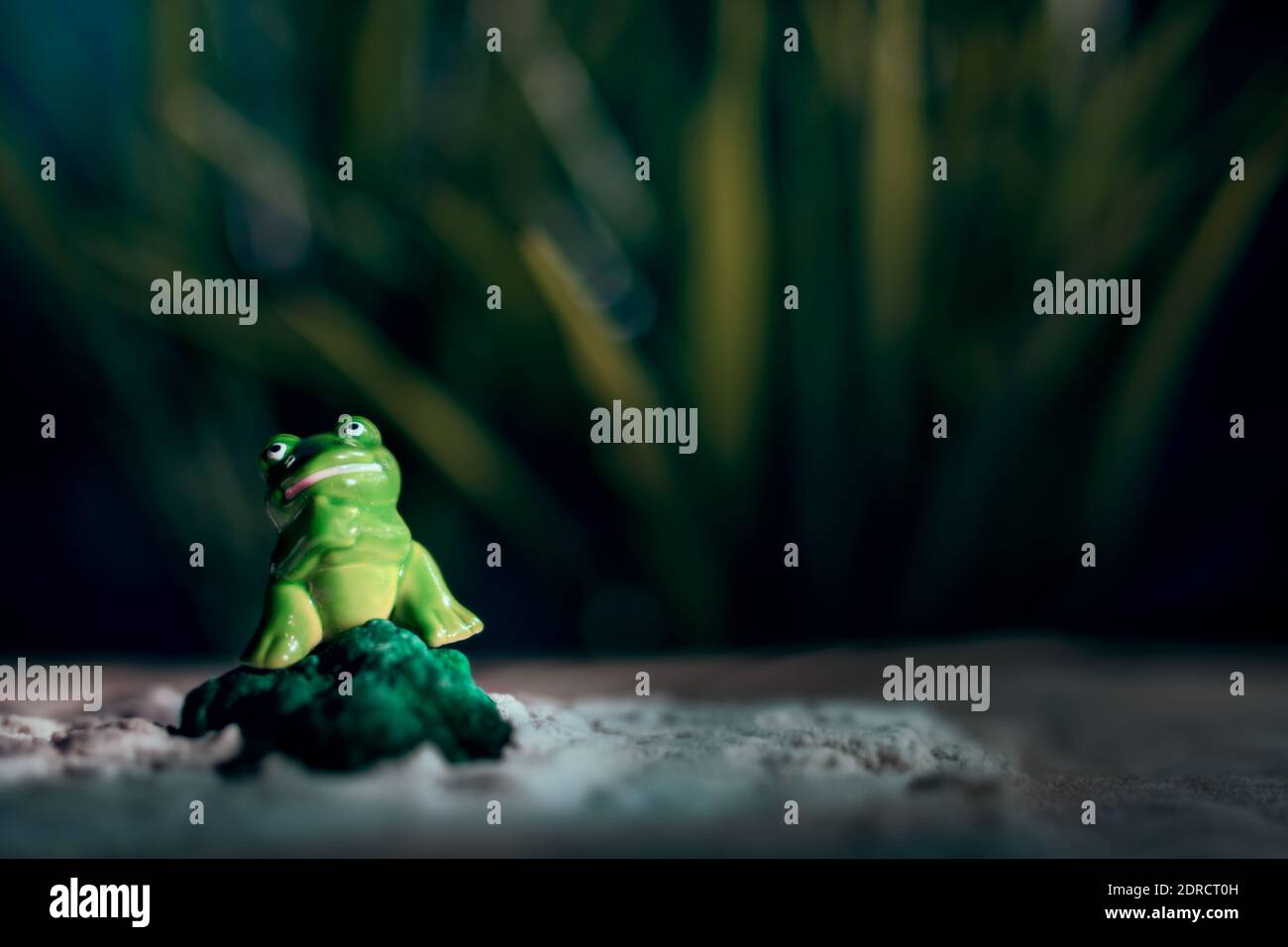 Frog toy beach hi-res stock photography and images - Alamy