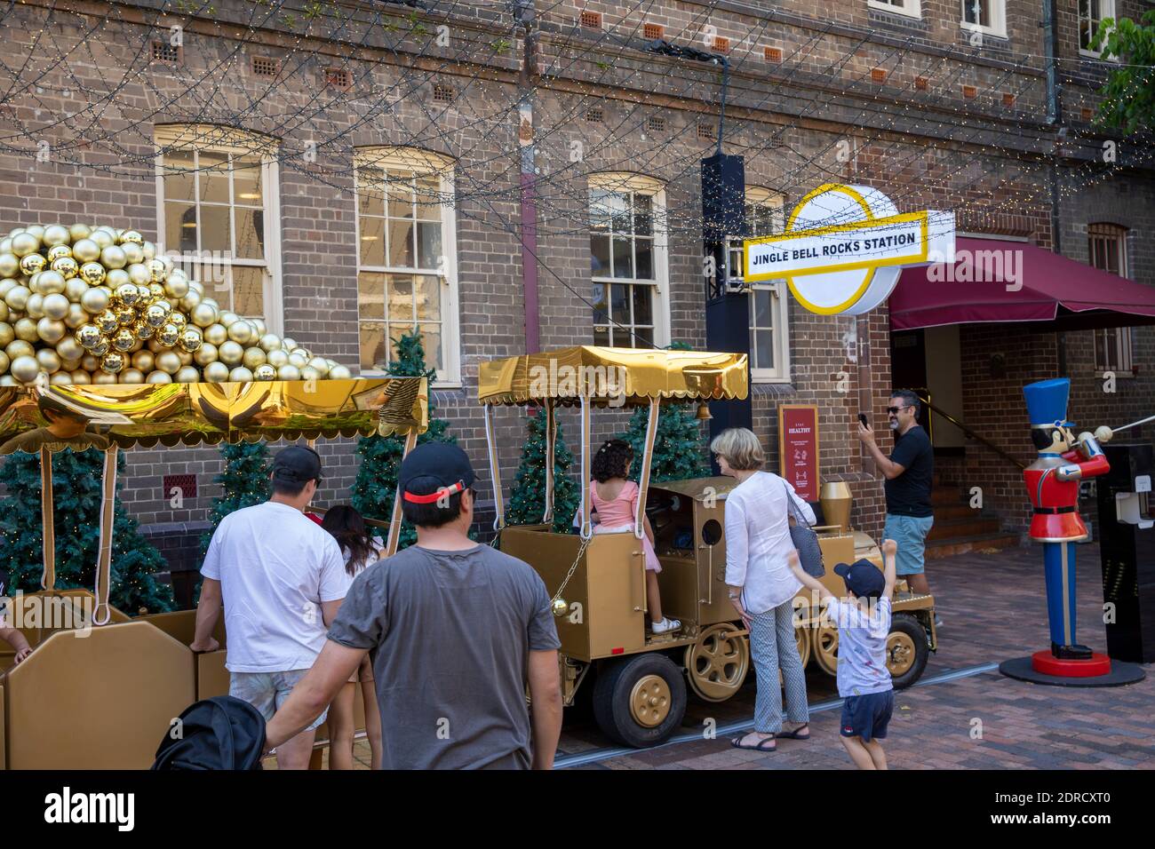 The Rocks historic area of Sydney and Christmas markets ,Sydney ...