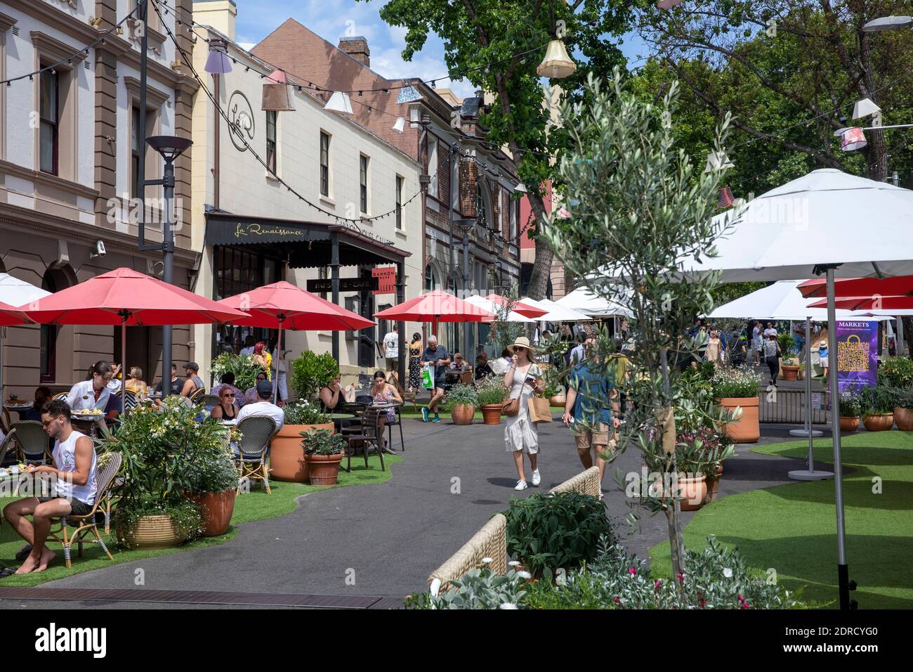 The Rocks historic area of Sydney and Christmas markets ,Sydney ...