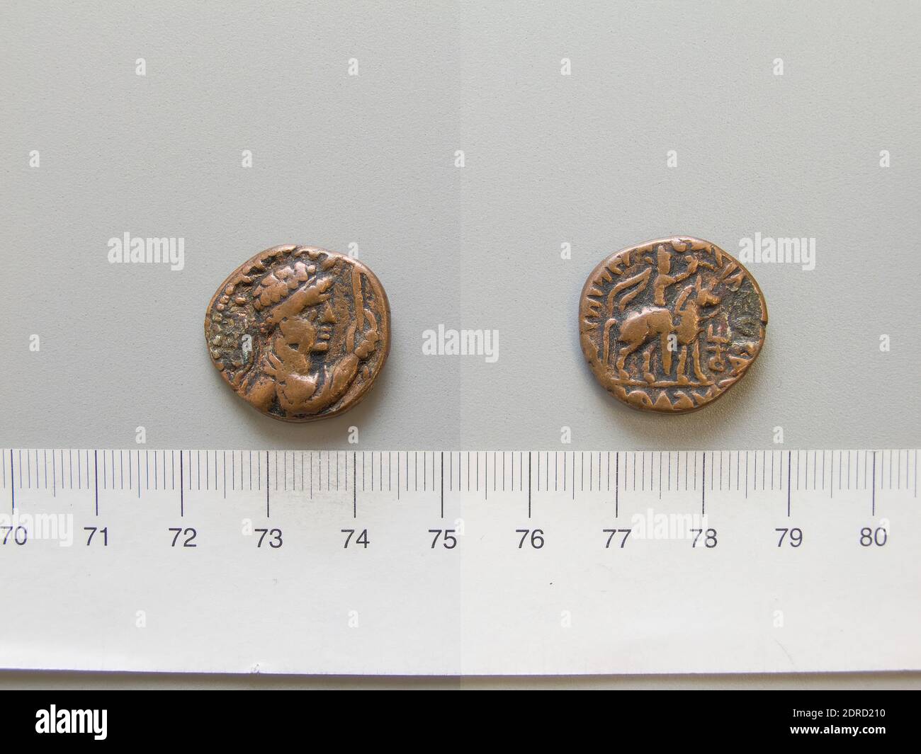 Coin of Unknown from Unknown, 60–100, Copper, 7.52 g, 12:00, 21 mm ...