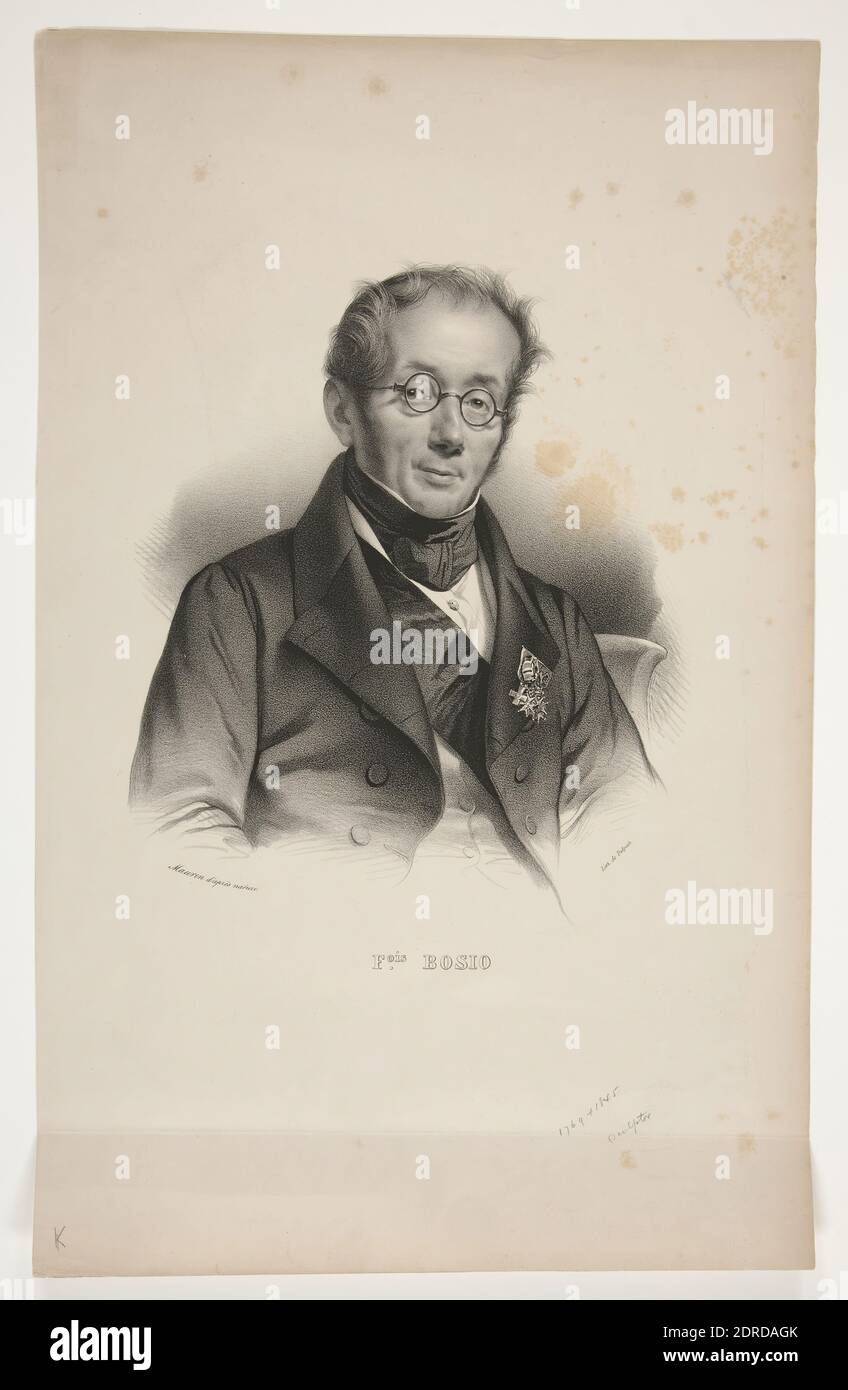 Artist: Nicolas-Eustache Maurin, French, 1799–1850, Portrait of [Baron ...