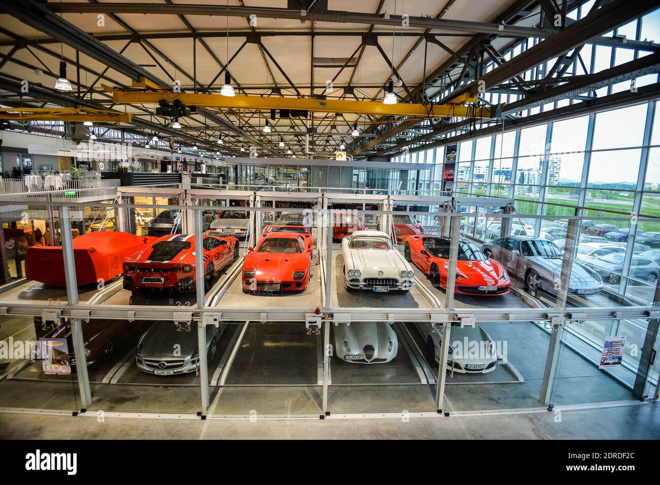 Boeblingen, Germany - July 2016 - V8 HOTEL Motorworld Region Stuttgart ...