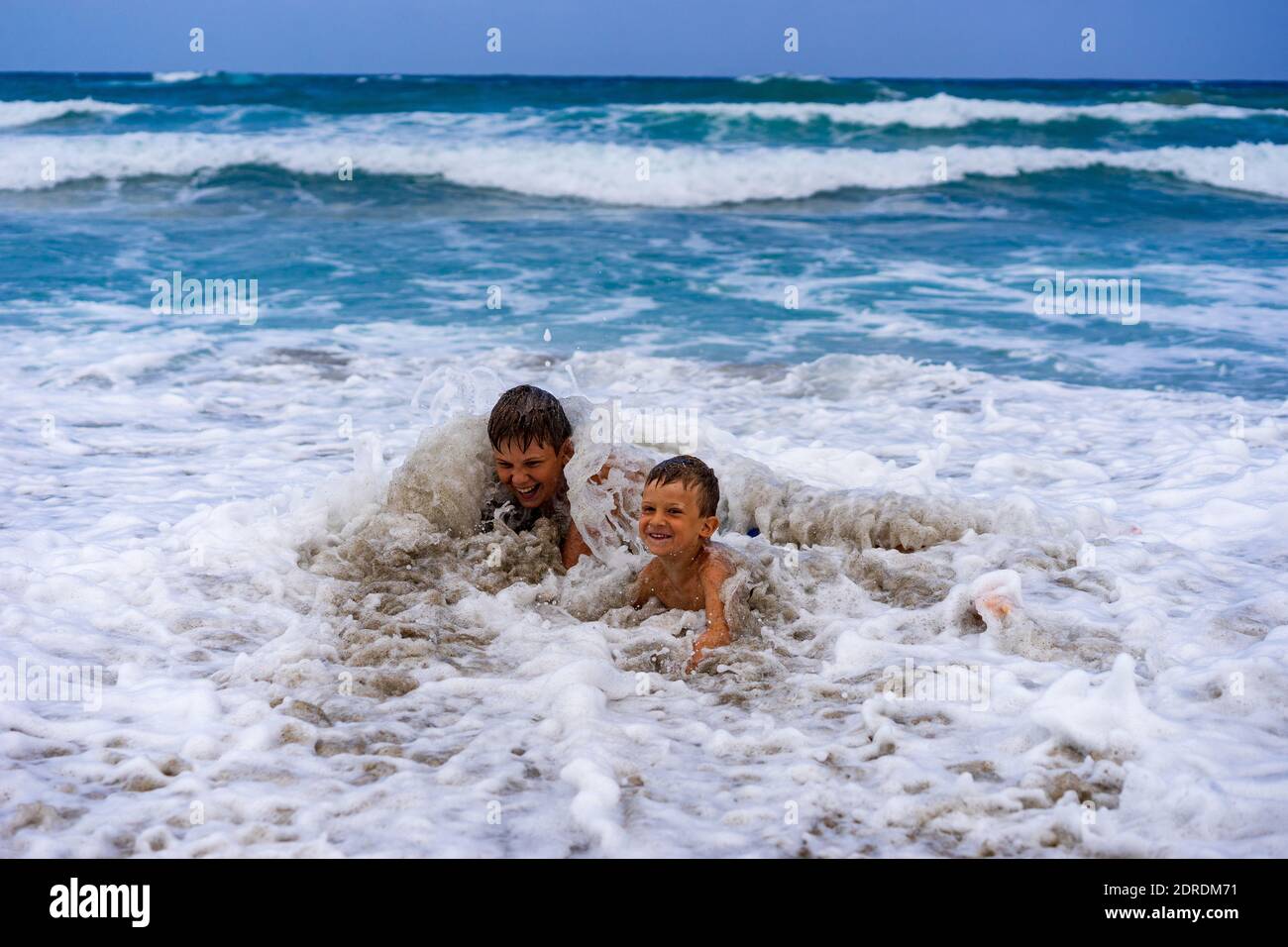 Brothers enjoying the beauty hi-res stock photography and images - Alamy
