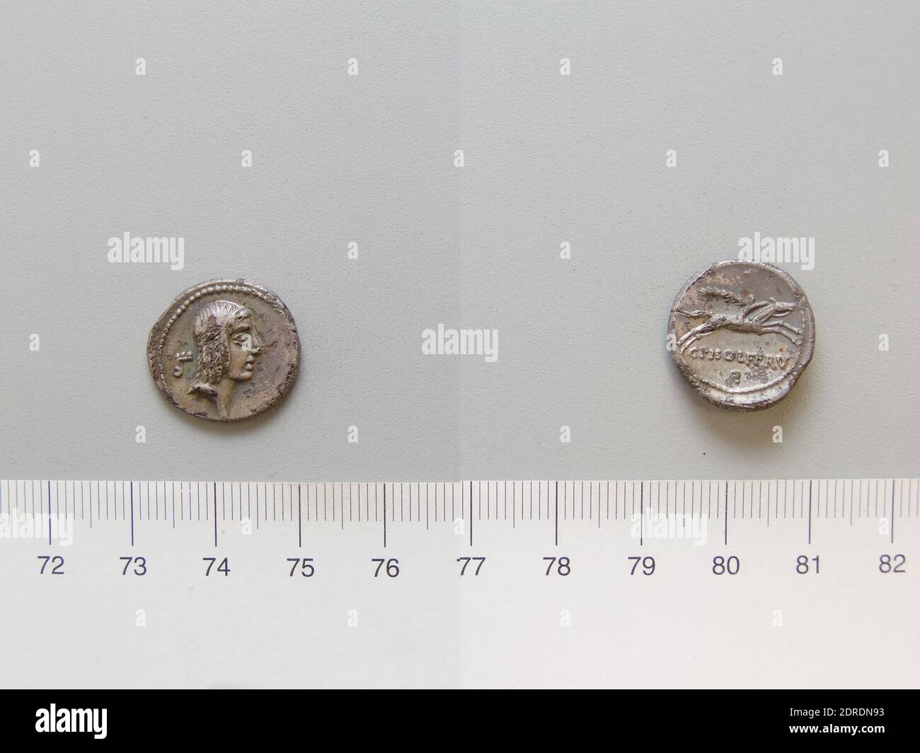 Mint: Rome, Magistrate: C. Calpurnius L.f. Piso Frugi, Denarius from ...