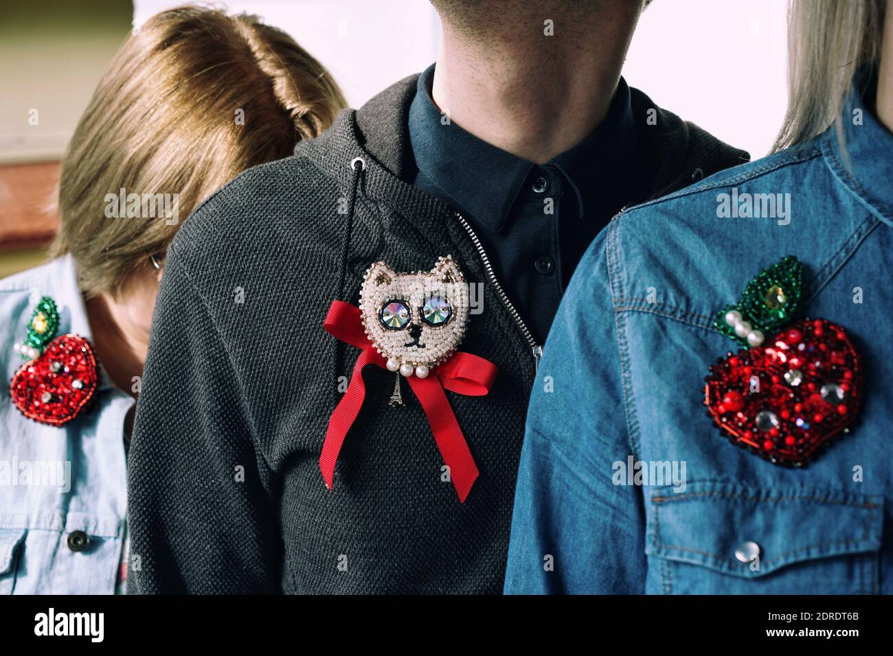 Friendship badge hi-res stock photography and images - Alamy