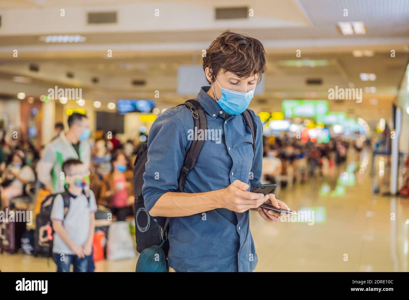 Businesswoman traveler in medical hi-res stock photography and images ...