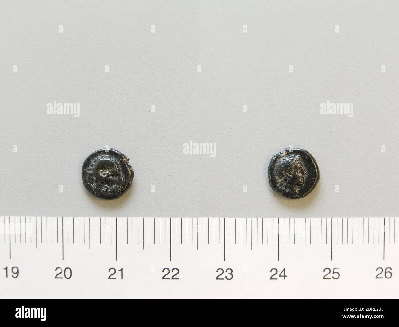 Mint: Cebren, Coin from Cebren, 4th century B.C., Bronze, 1.02 g, 12:00 ...