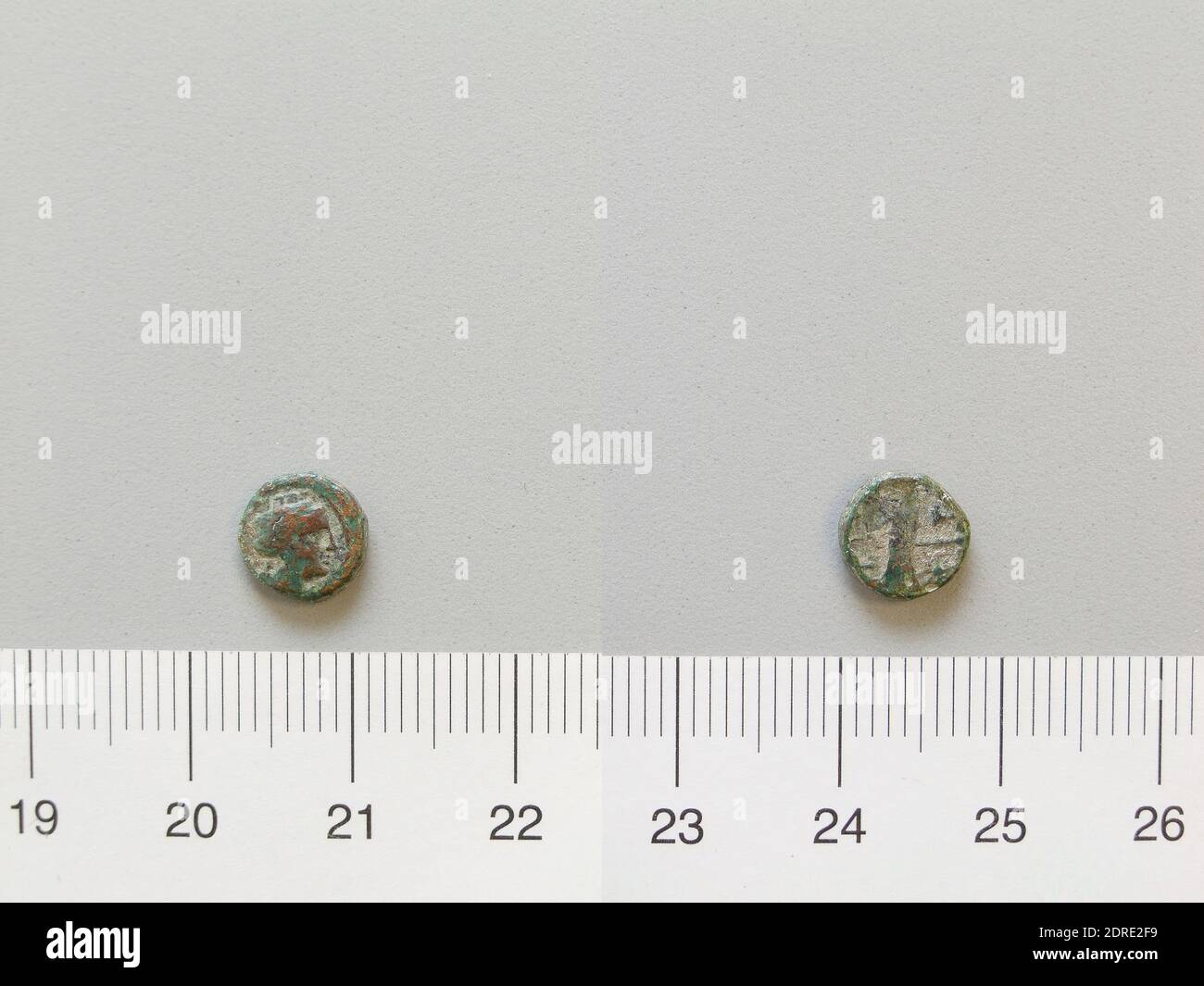 Mint: Tenedos, Coin from Tenedos, 450–387 B.C., Bronze, 0.62 g, 1:00, 9 ...