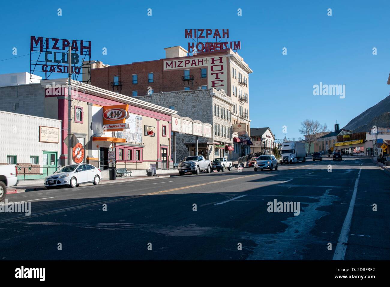 Tonopah is an old mining town in Nye County, NV, USA. It sits in the ...