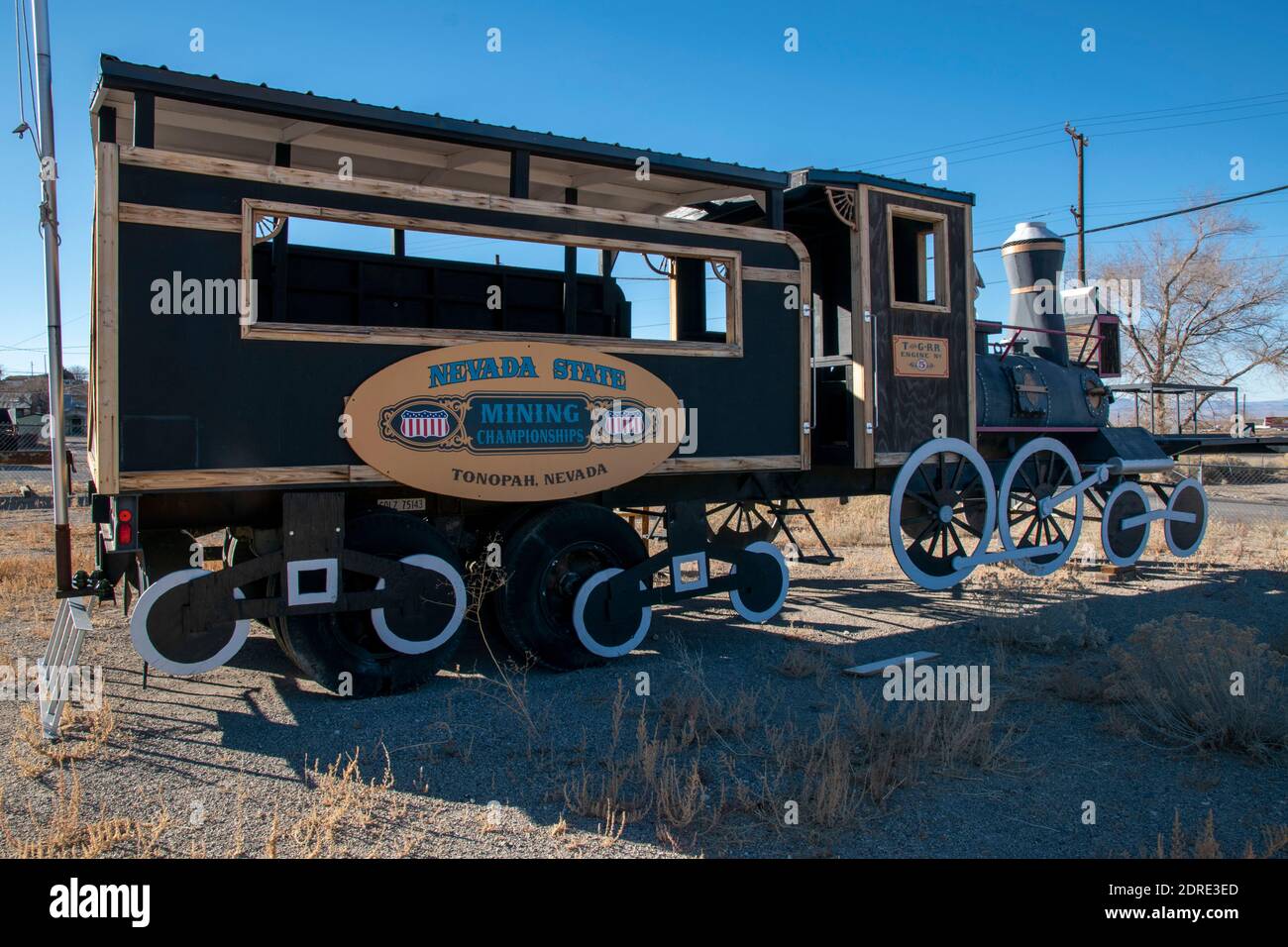 Tonopah is an old mining town in Nye County, NV, USA. It sits in the ...