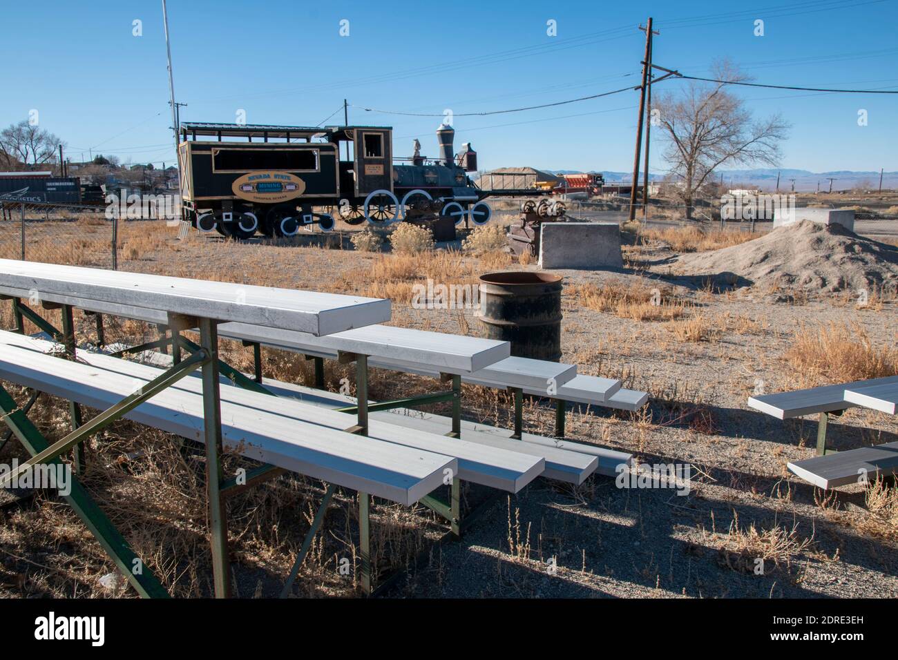 Tonopah is an old mining town in Nye County, NV, USA. It sits in the ...