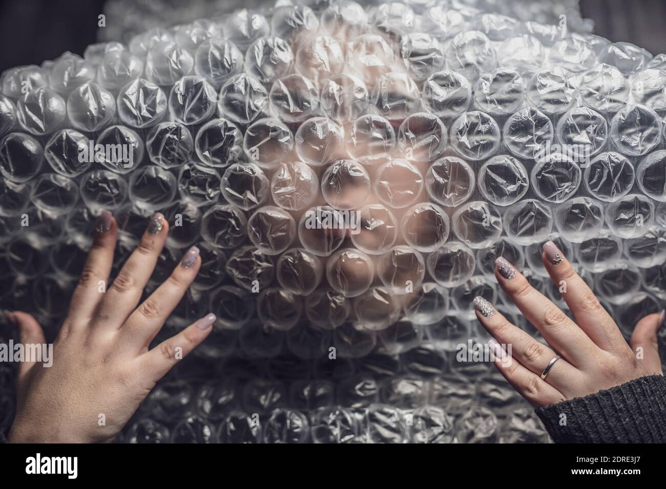 Face Covered With Plastic High Resolution Stock Photography and Images ...