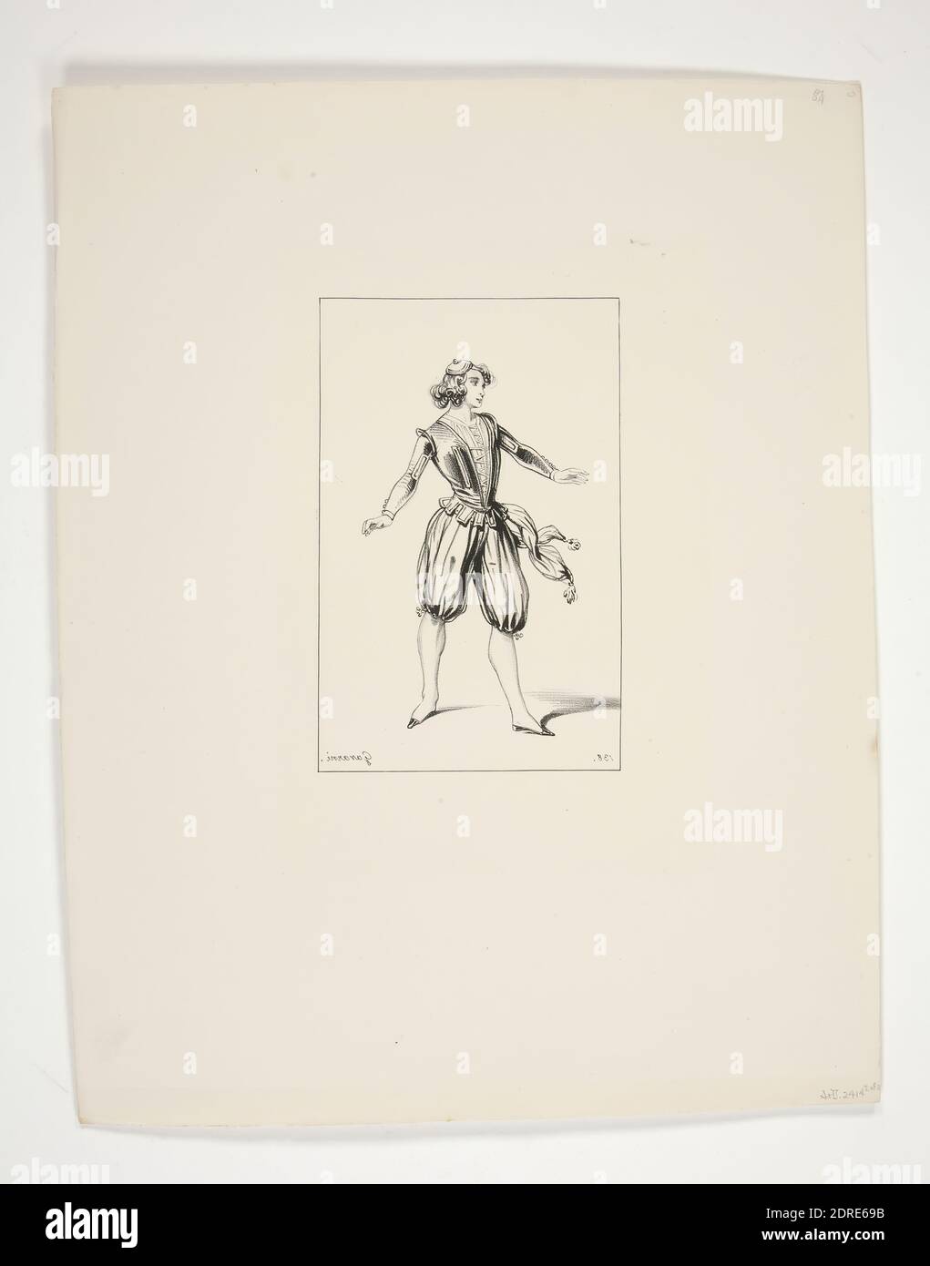 Artist: Paul Gavarni, French, 1804–1866, Costume de Doris dans le ...