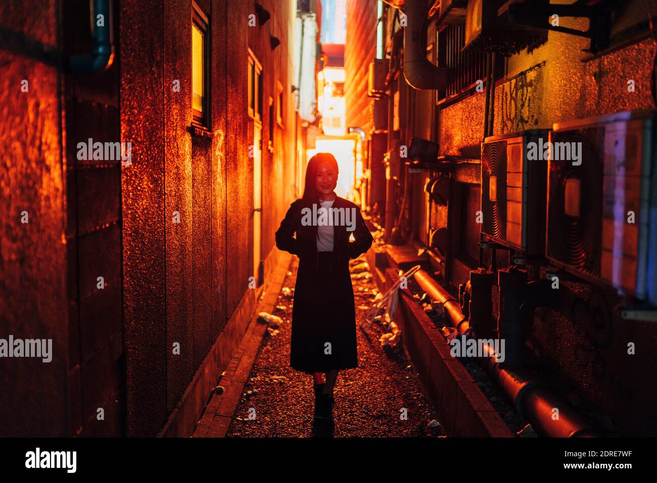 Indian alley at night hi-res stock photography and images - Alamy
