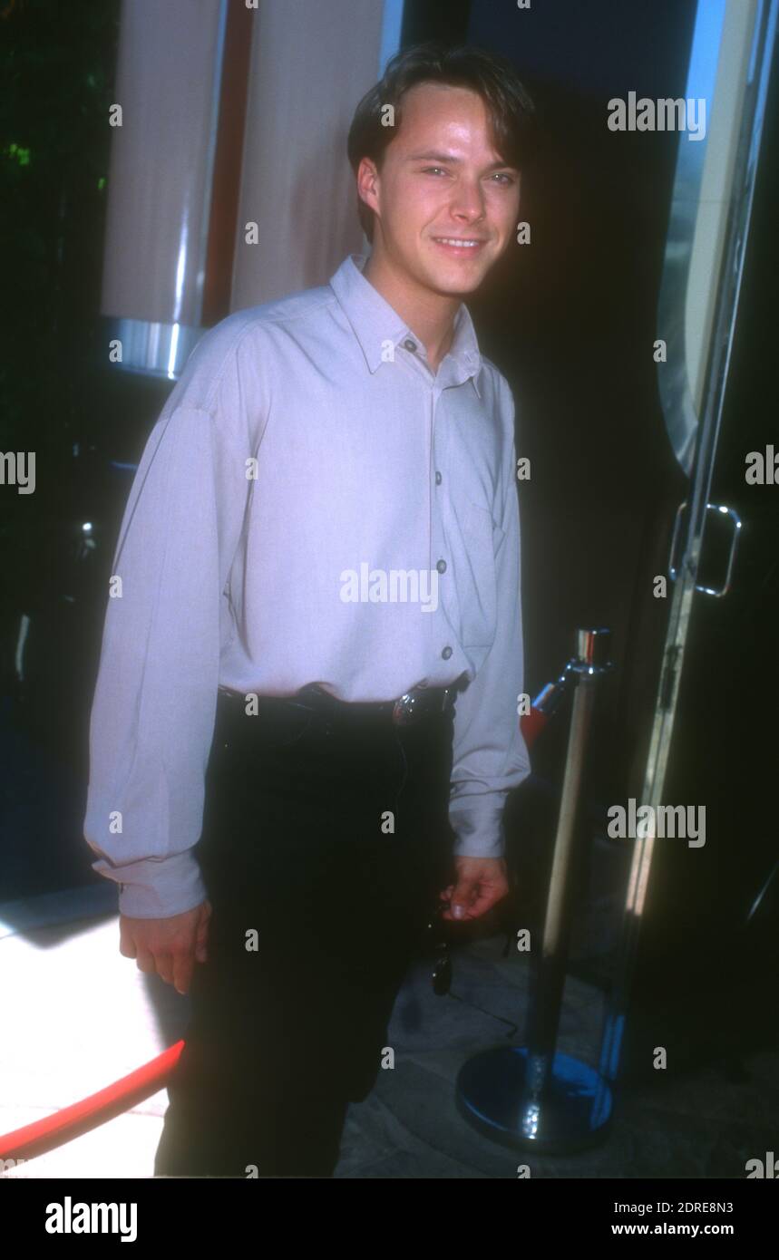 Universal City, California, USA 23rd April 1996 Singer Bryan White ...