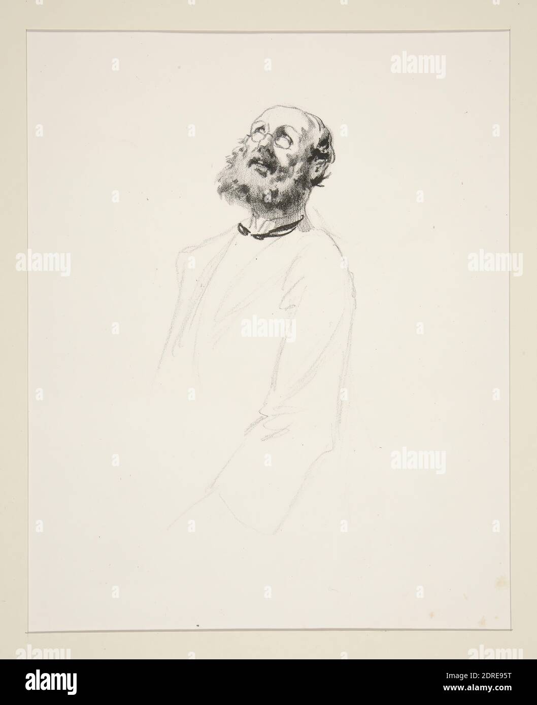 Artist: Paul Gavarni, French, 1804–1866, (LE PINCE-NEZ.), Lithograph ...