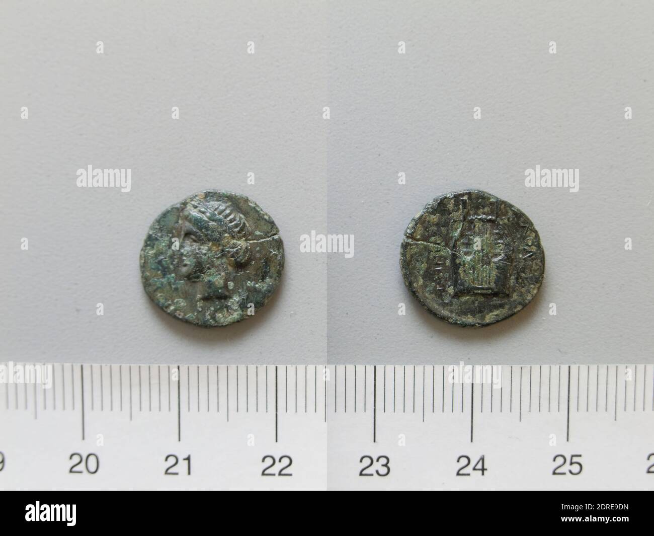 Mint: Colophon, Coin from Colophon, 330–285 B.C., Bronze, 1.60 g, 1:00 ...