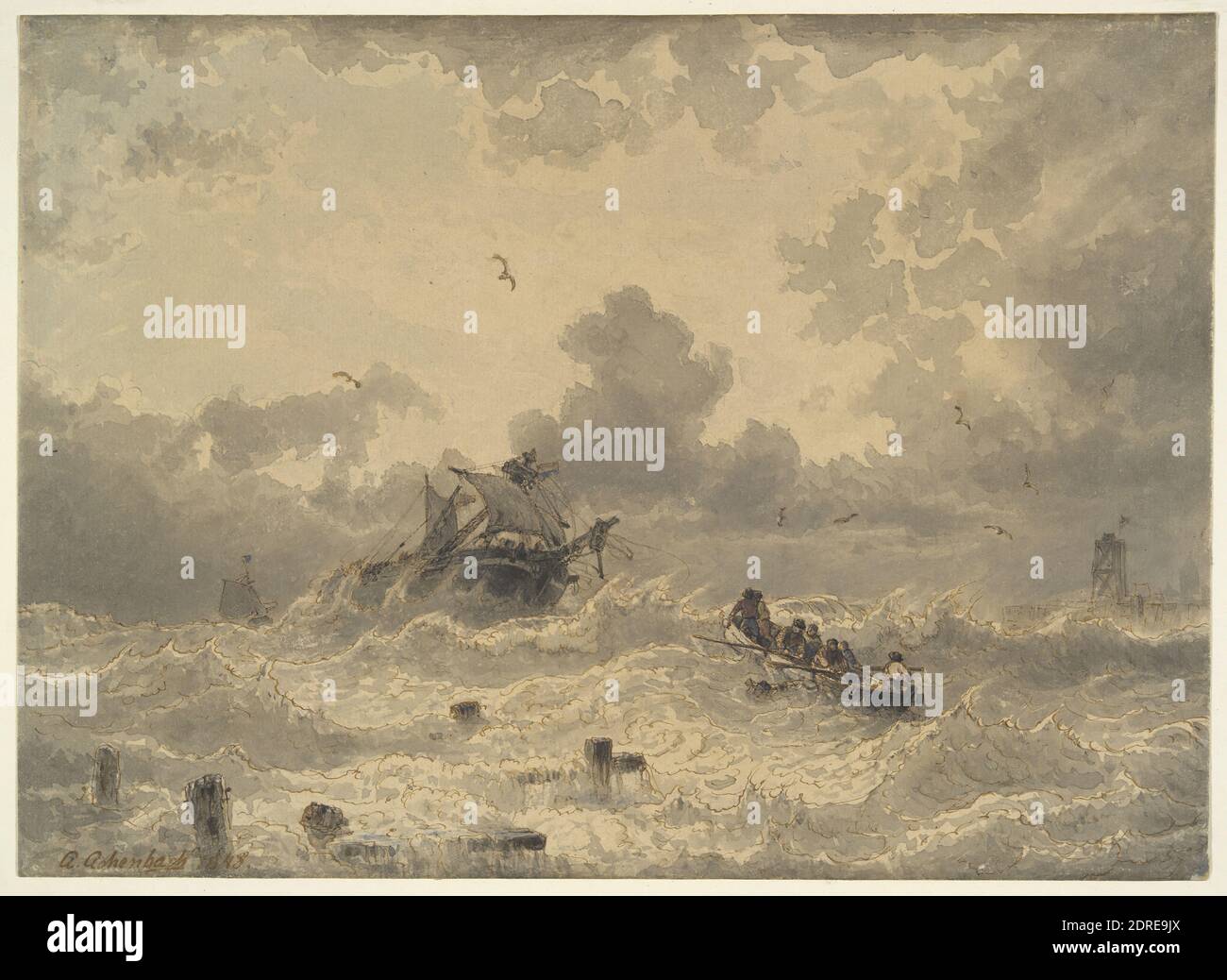 Andreas achenbach hi-res stock photography and images - Alamy
