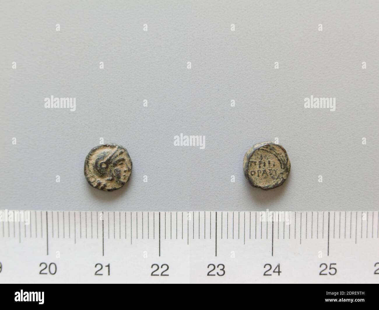Mint: Priene, Coin from Priene, 290–170 B.C., Copper, 0.86 g, 3:00, 9 ...