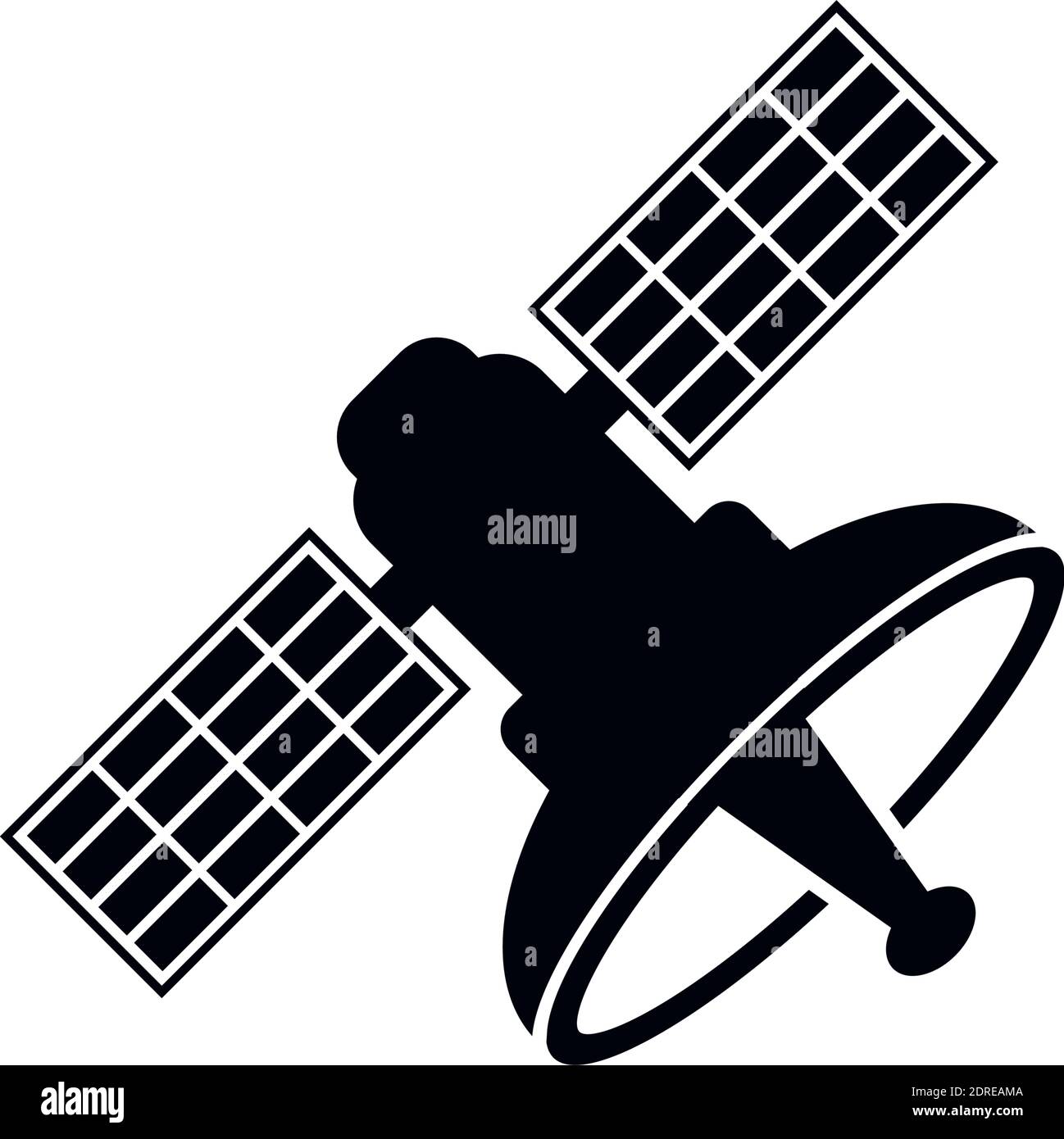 Global satellite tracking Stock Vector Images - Alamy