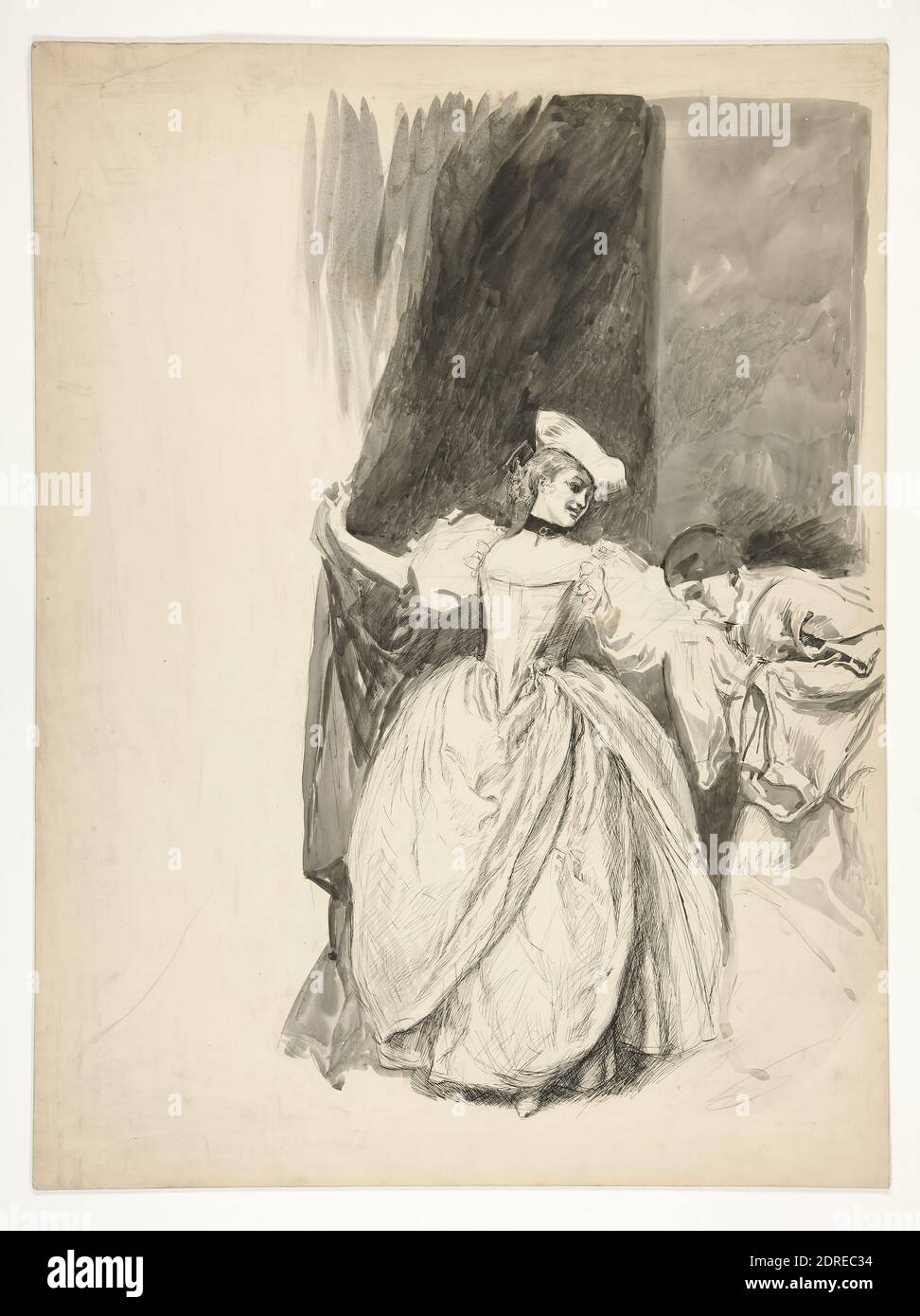 Artist: Edwin Austin Abbey, American, 1852–1911, M.A., 1897, Figure ...